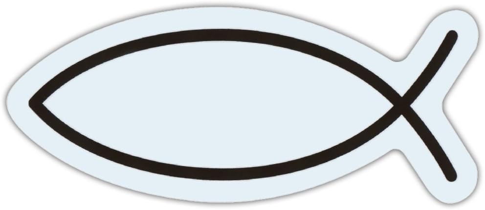 Amazon.com: Ichthys Car/Refrigerator Magnet - Jesus Christ, Son of God ...