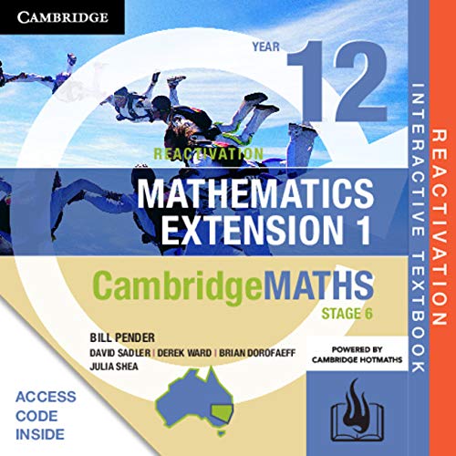 Amazon.com: Cambridge Maths Stage 6 NSW Extension 1 Year 12 ...