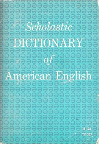 Scholastic Dictionary of American English: Editors: Amazon.com: Books