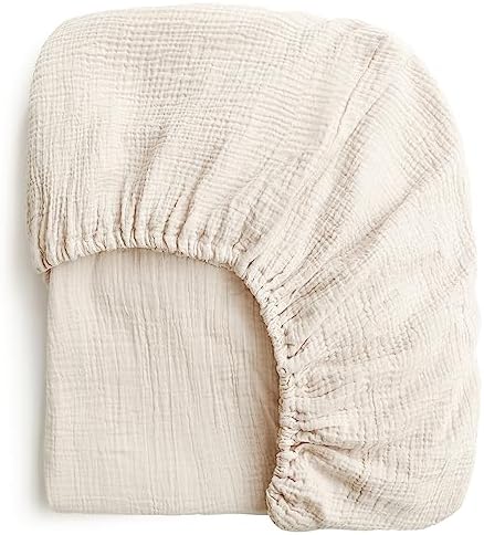 Bleach Muslin Crib Sheets