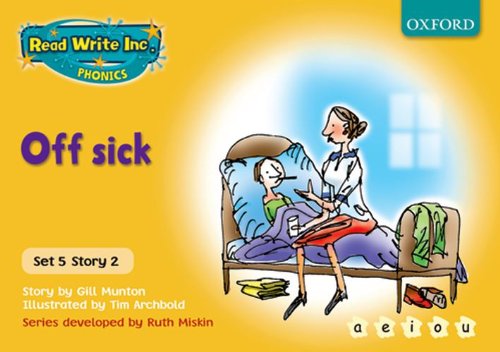Read Write Inc. Phonics: Yellow Set 5 Storybooks: Off Sick : Buy Online ...