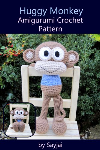Amazon.com: Huggy Monkey Amigurumi Crochet Pattern (Big Huggy Dolls ...