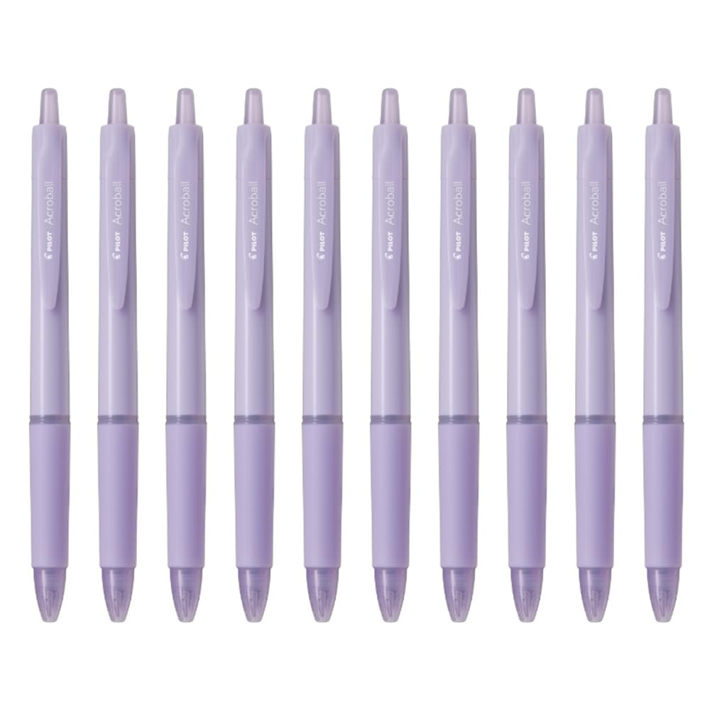 Amazon.com : Pilot Acroball Retractable Ballpoint Pen, 0.5mm Fine Point ...