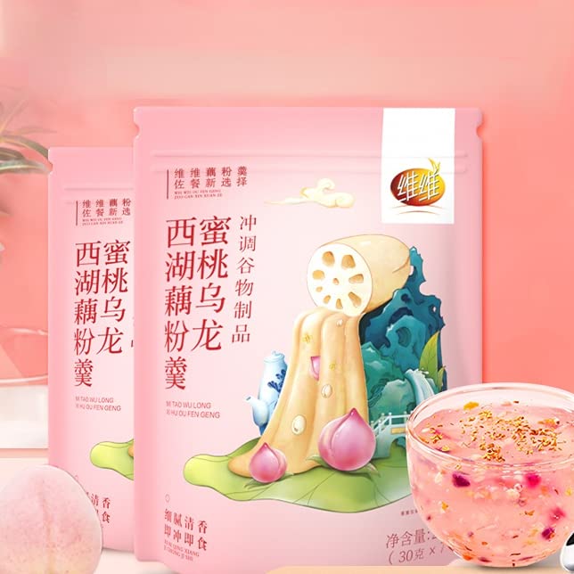 Amazon.com : Healthy and nutritious Breakfast Porridge 210g/bag, Lotus ...