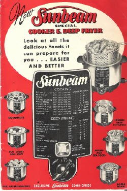 New Sunbeam Special Cooker & Deep Fryer: Sunbeam Corporation: Amazon ...