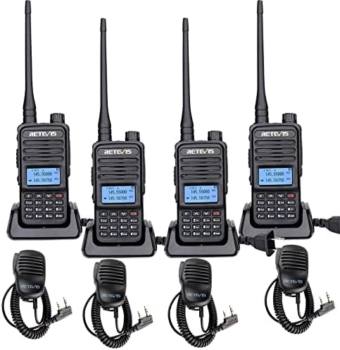 Retevis RT85 Walkie Talkies for Adults,Two Way Radio Long Range ...