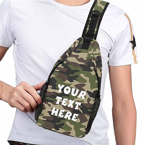 Amazon.com: Custom Sling Bag, Personalized Crossbody Bags for Men Women ...