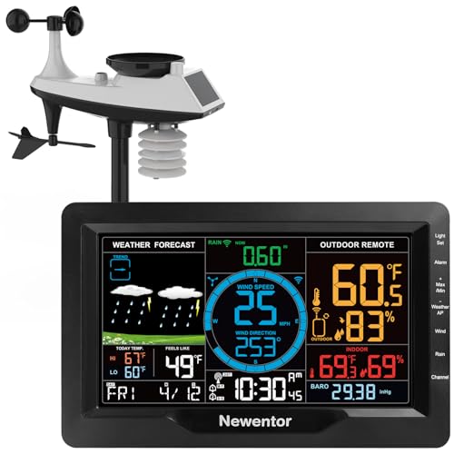 Top 10 Best Solar Powered Weather Station : Reviews & Buying Guide ...