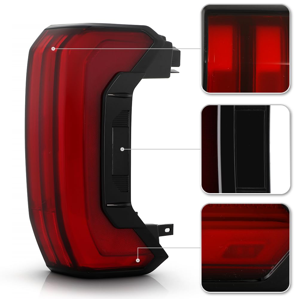 Snapklik.com : KEEKPO - For 2022 2023 2024 Toyota Tundra SR SR5 LED Tail Light Brake Lamp