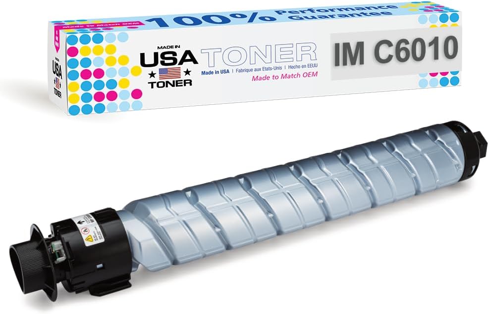 Amazon.com: MADE IN USA TONER Compatible Replacement for Ricoh IM C4510, IM C5510, IM C6010 ...