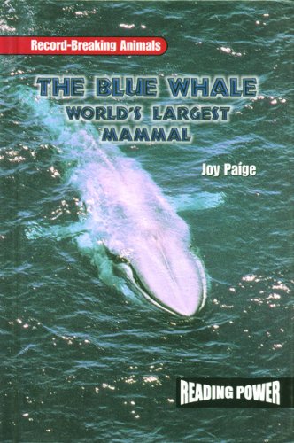 The Blue Whale: World's Largest Mammal (Animal Record Breakers): Paige ...