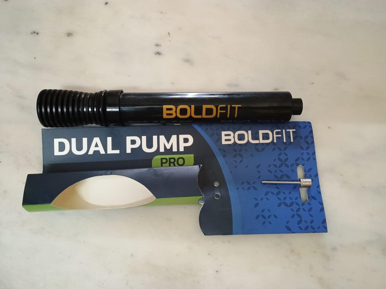 Buy Boldfit Football Pump Hand Pump With Needle Ball Pump For ...