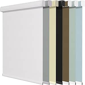 Amazon.com: MYshade Custom Size Blinds Blackout Shades for Indoor Windows, Cordless Roller ...