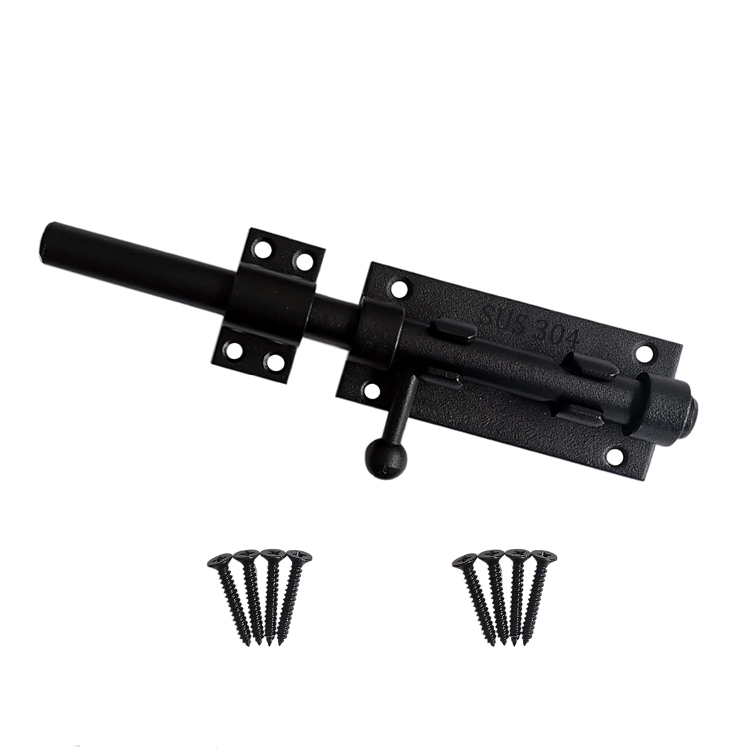 Amazon.com: Proshopping 8 Inch Slide Bolt Latch, 304 Stainless Steel ...