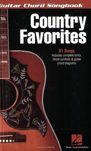 Country Favorites - Guitar Chord Sonbook (Guitar Chord Songbooks ...