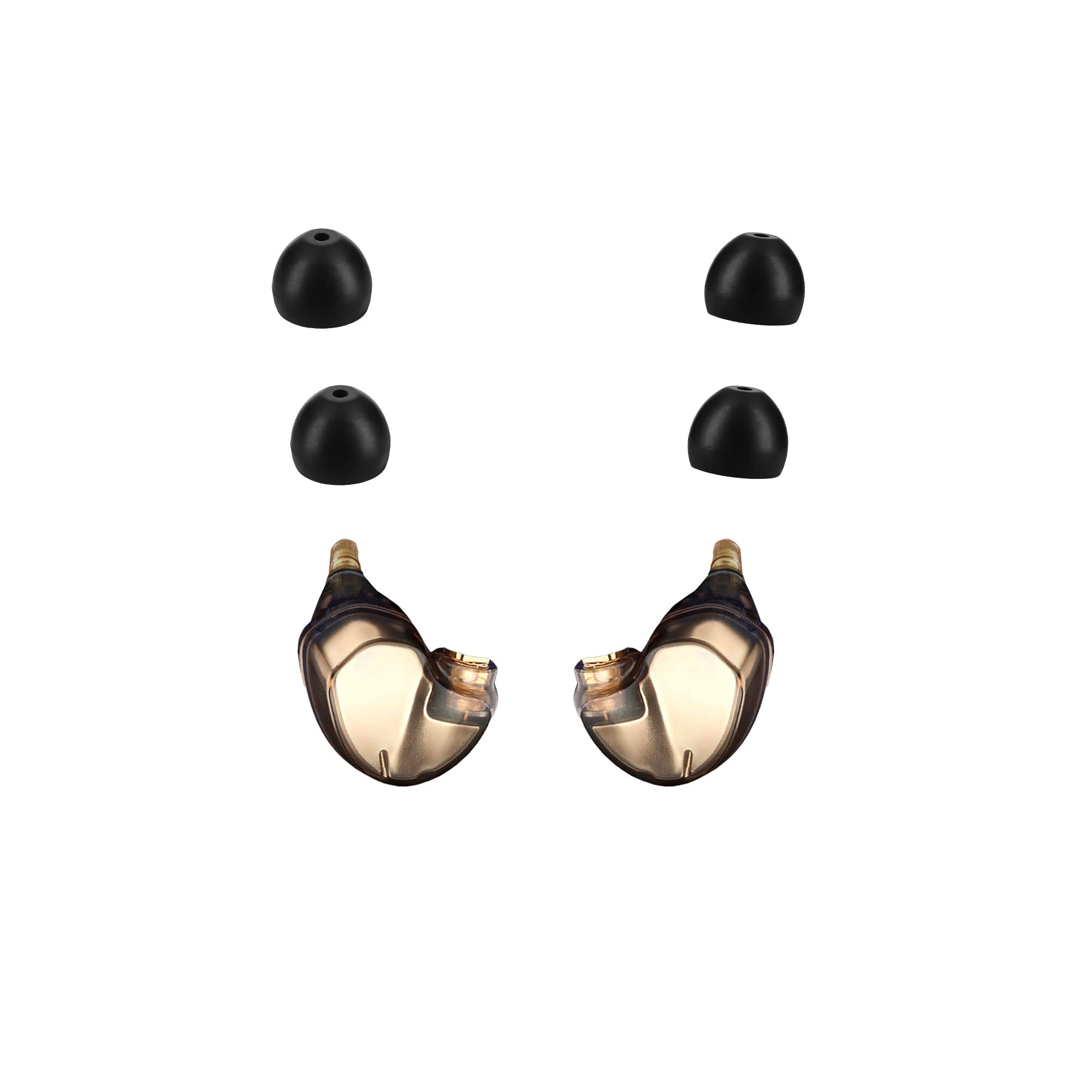 Amazon.com: kwmobile 4X Replacement Ear Tips Compatible with Shure ...