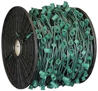 Amazon.com: Pro Christmas C9 Light Cord - 1000 ft Spool, 800 Bulb ...