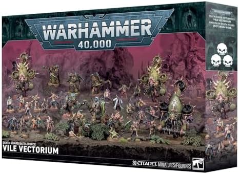 Amazon.com: Warhammer 40K Death Guard Vile Vectorium Battleforce Box ...