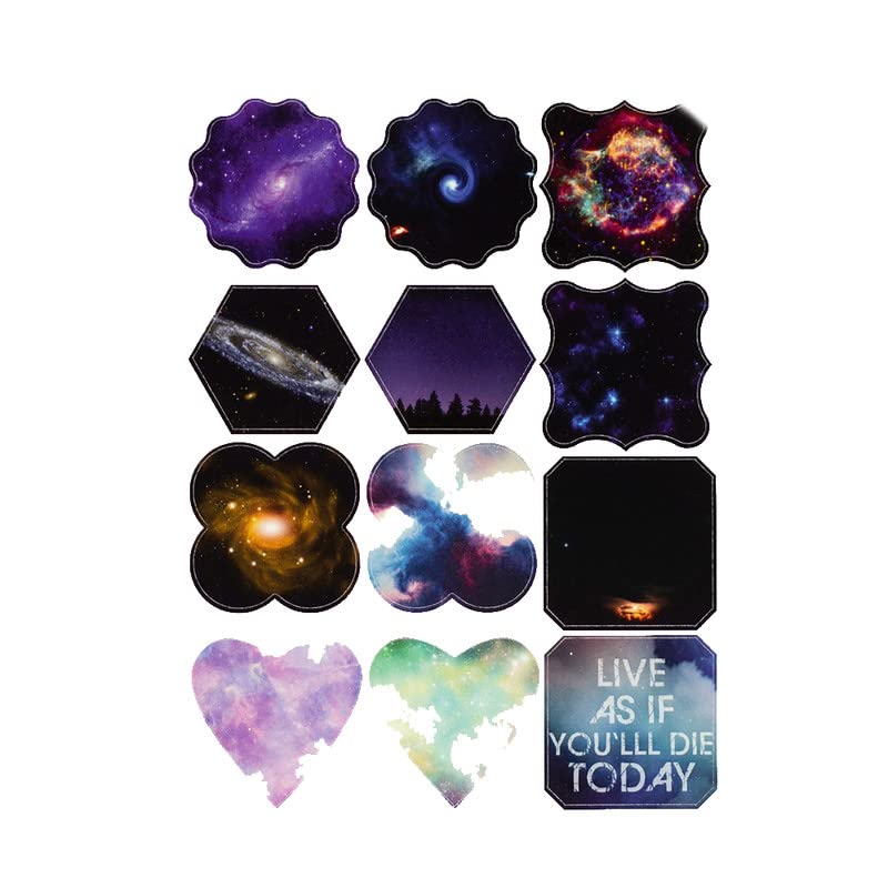 Kioku Creations Aesthetic Shape Stickers For DIY Crafts, Scrapbook ...