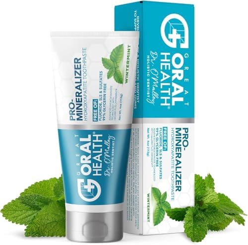 Amazon.com : Fluoride-Free Hydroxyapatite Toothpaste – Whitening ...