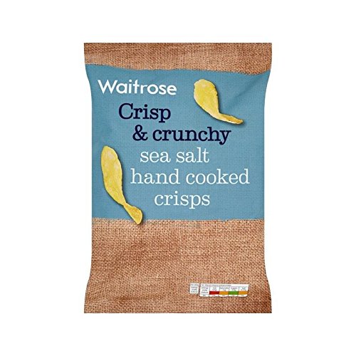 Amazon.com: Hand Cooked Sea Salt Crisps Waitrose 150g - Pack of 4 ...