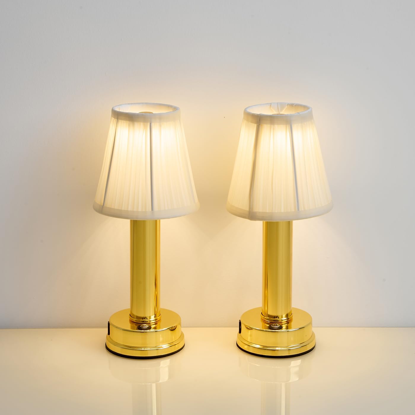 eypid 3W LED Cordless Lamp,2000mAh Battery Operated Lamps,3 Level ...