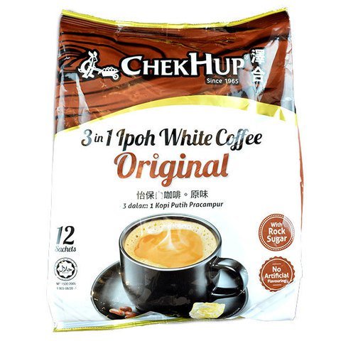 Amazon.com : 2-Pack Malaysia Famous Chek Hup Instant Mix White Coffee ...
