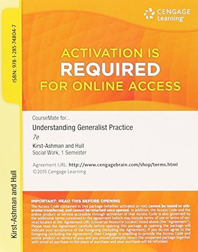 CourseMate Printed Access Card for Kirst-Ashman's Understanding ...
