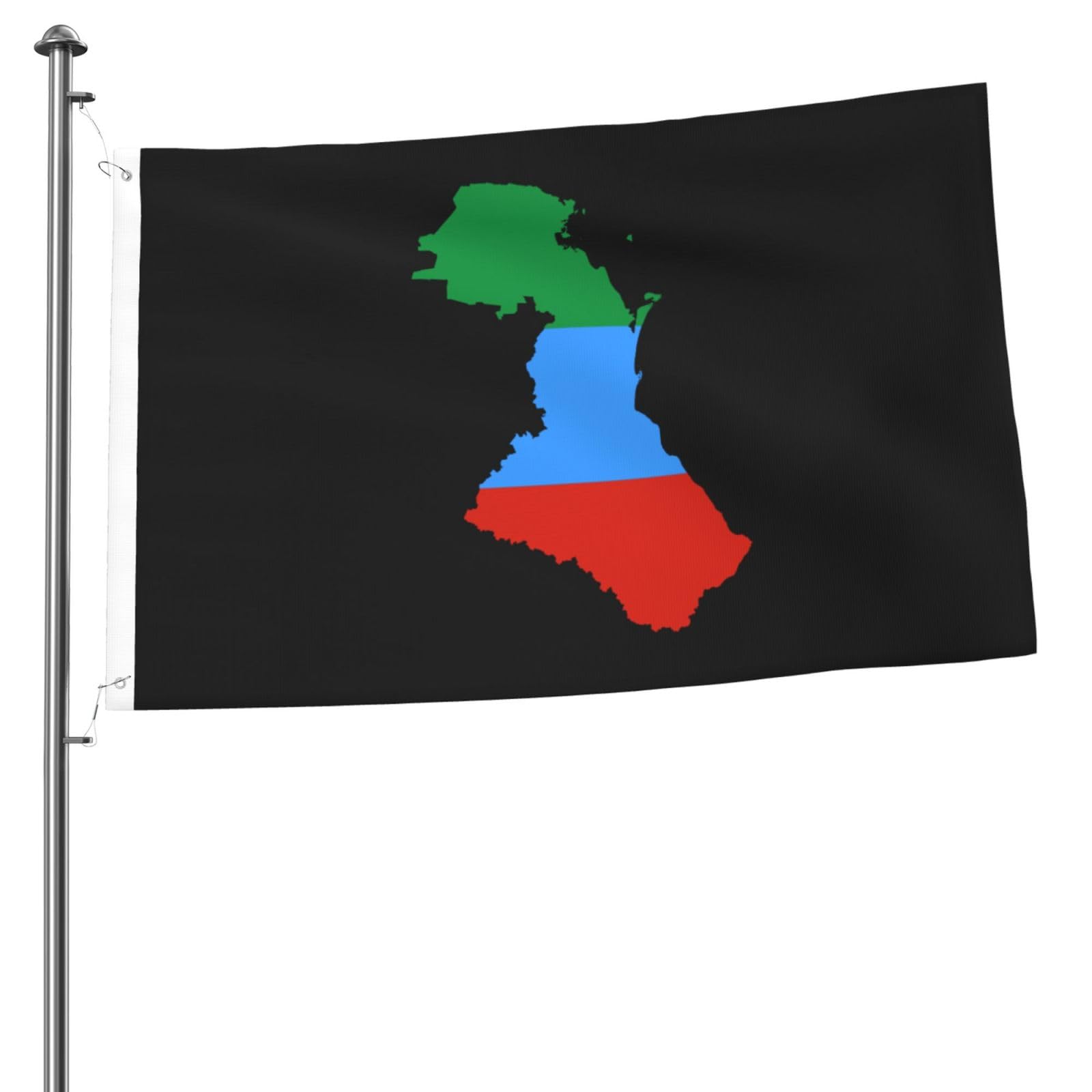 Bandeira Do Daguestao República Da Bandeira De Daguestão, Rússia
