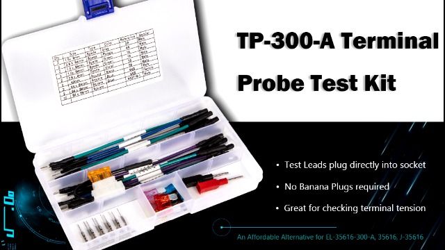 Watch J-35616, TP-300-A Terminal Probe Test Kit for GM Vehicles on ...