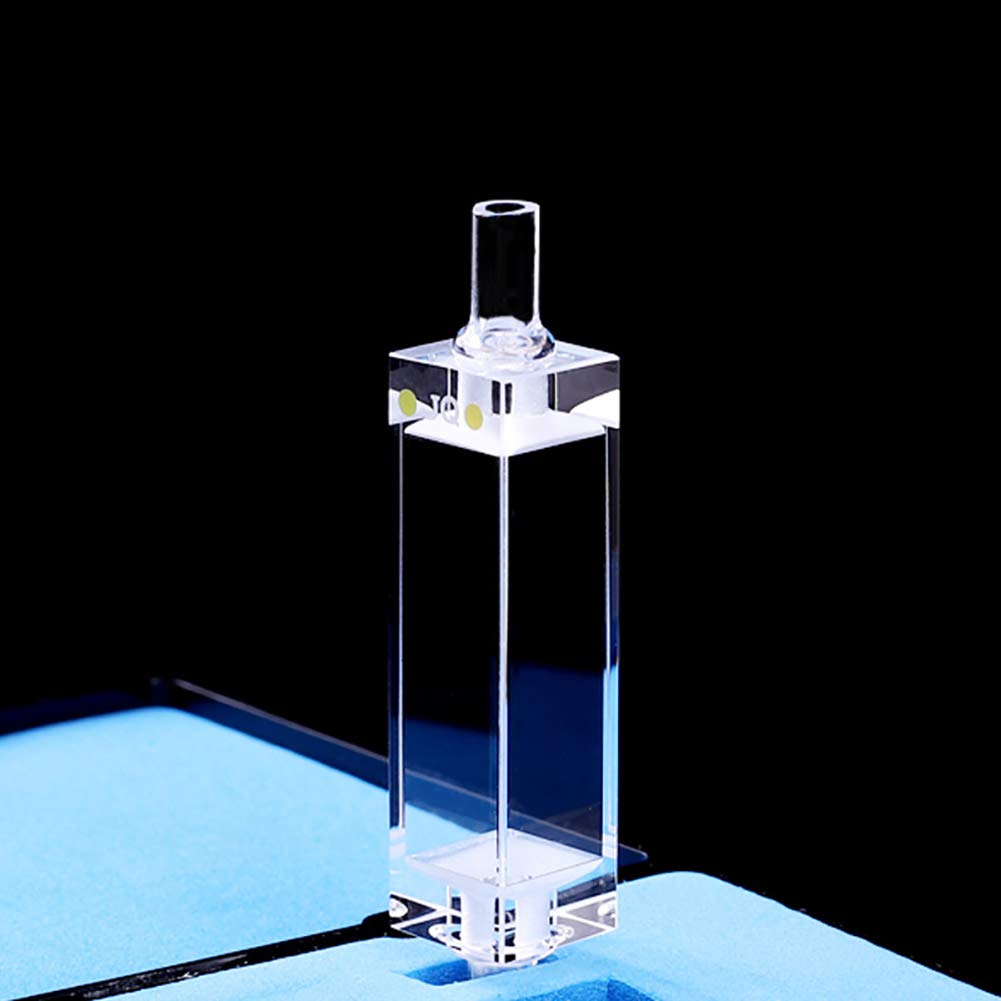 Buy Tehoked Quartz Flow Fluorescence Cell for Spectrophotometer 10Mm ...