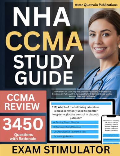 NHA CCMA Study Guide: All-in-One CCMA Exam Prep with Review