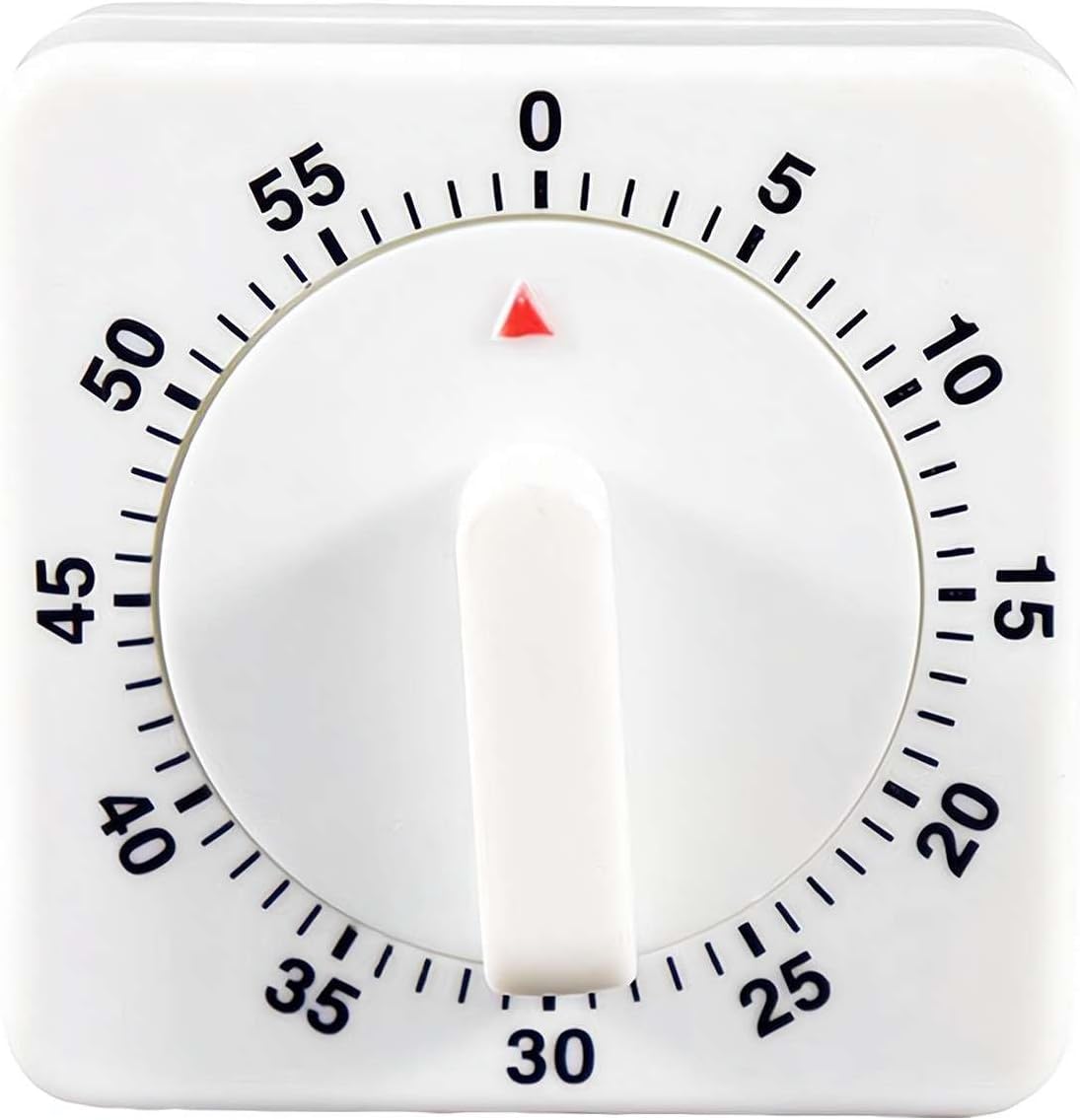 Amazon.com: Generic Square 60 Minute Mechanical Kitchen Timer, Visual ...
