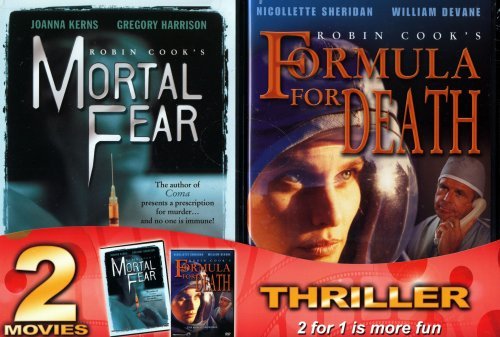 Amazon.com: Mortal Fear / Formula For Death (2 Pack) by Robin Cook's ...