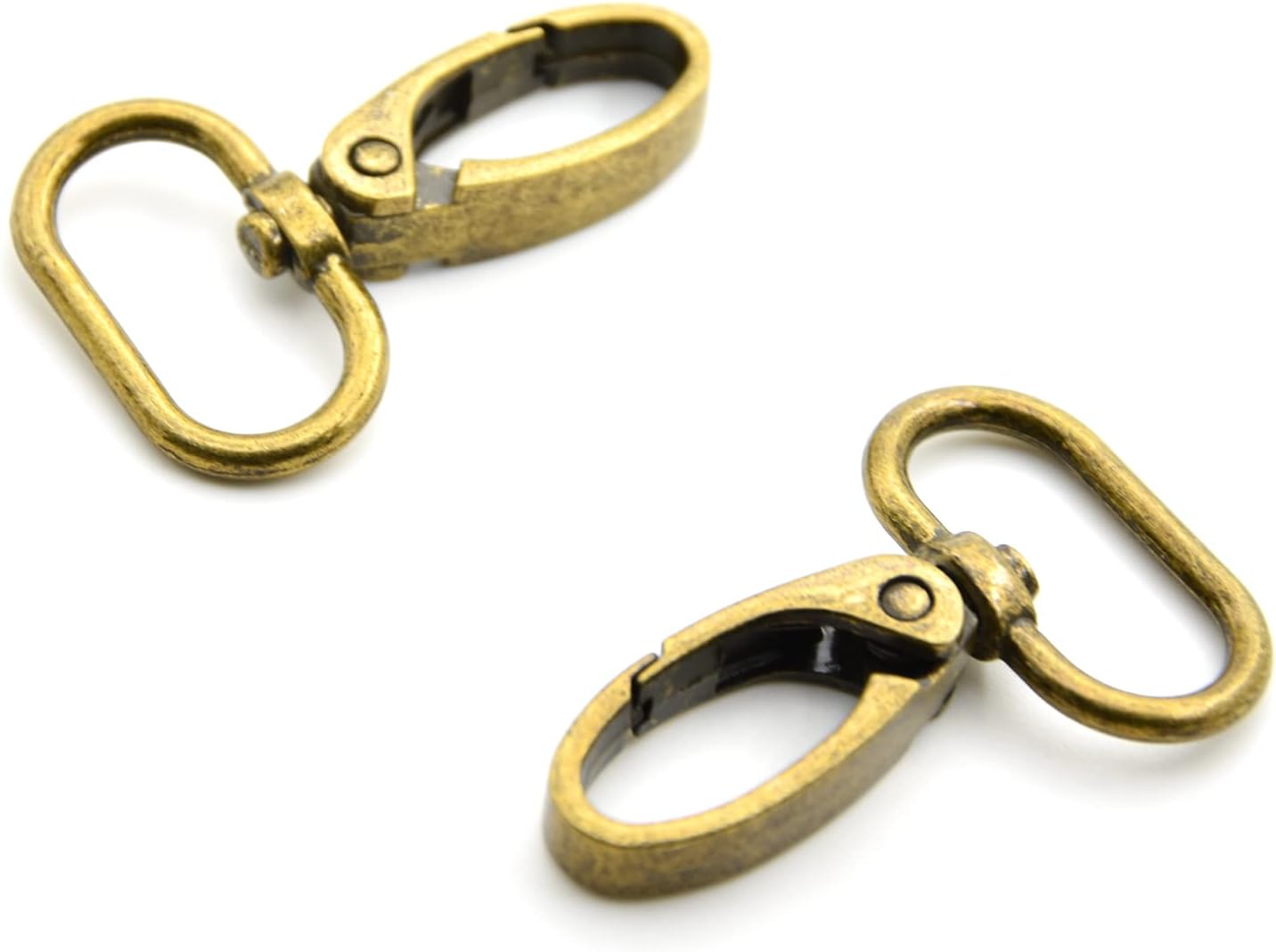 Amazon.com: CRAFTMEMORE Swivel Snap Hook Quality Keychain Clip Push ...