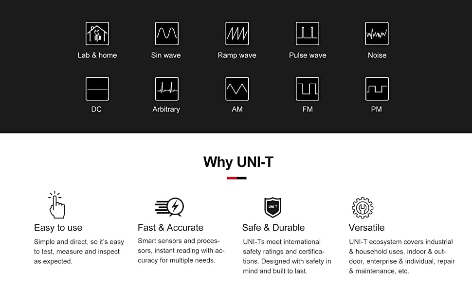Snapklik.com : UNI-T UNI-Trend UTG932E UTG962E Mini Handheld Function ...