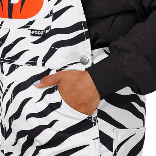 Snapklik.com : FOCO Cincinnati Bengals NFL Womens White Tiger Stripe ...