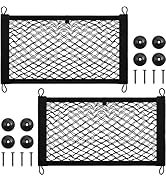 Amazon.com: RED WOLF 2 Layer Small Mesh Cargo Net Elastic Storage ...