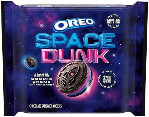 Amazon.com: OREO Space Dunk Chocolate Sandwich Cookies, Limited Edition ...