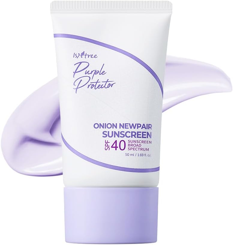 Amazon.com: ISNTREE Onion Newpair Sunscreen 50ml, 1.69 fl.oz | SPF 40 ...