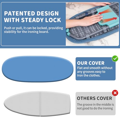 Foldable Tabletop Ironing Board - Space-Saving Steam Ironing Table ...