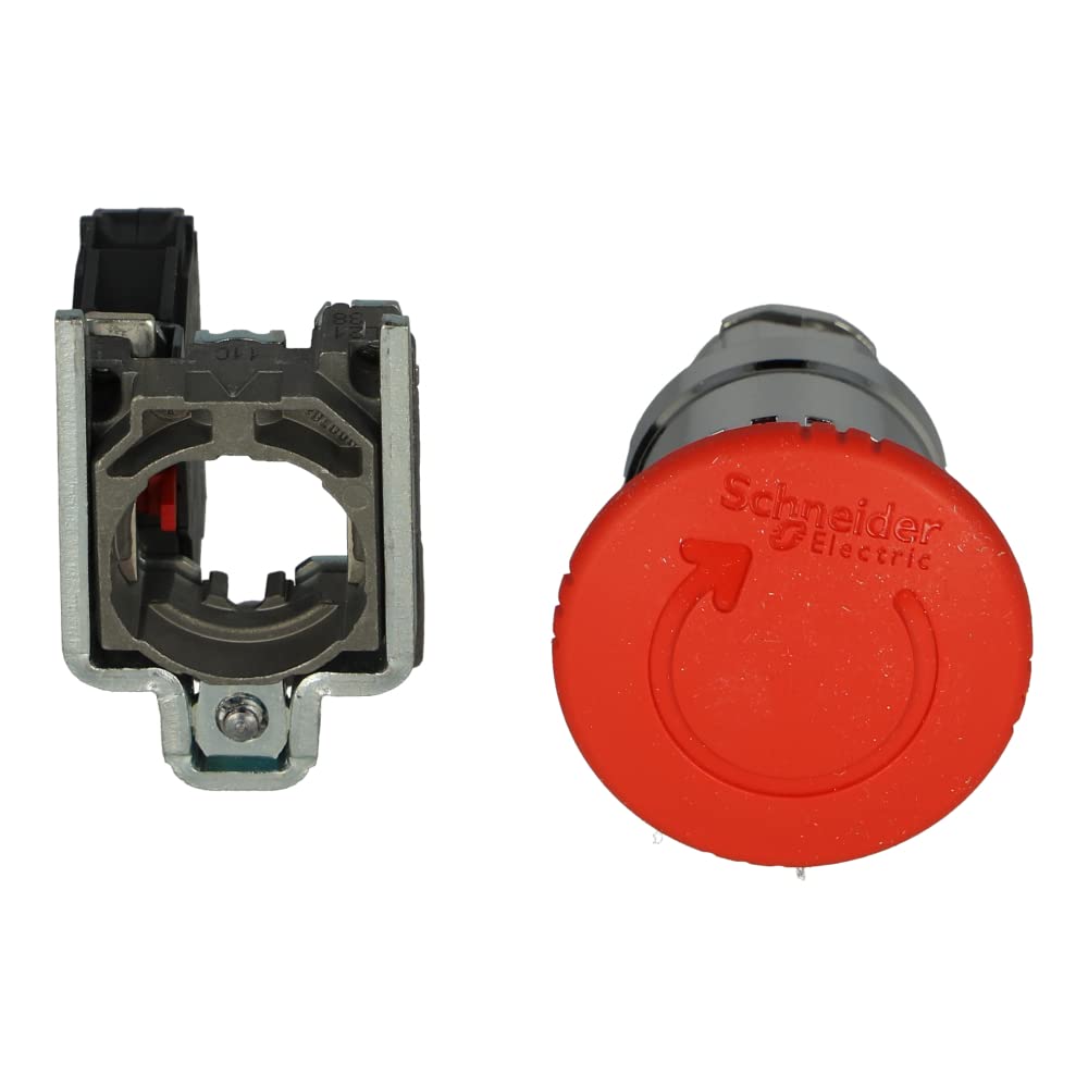 XB4BS8442 | SCHNEIDER RED 40MM Emergency Stop, Switching Off 22MM ...