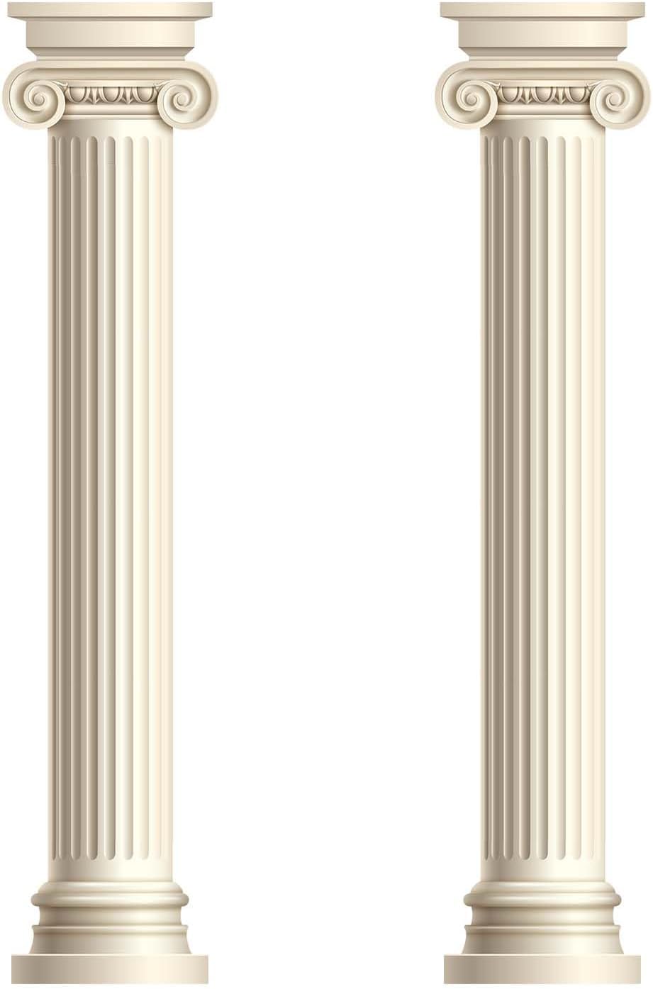 Amazon.com: AVXINSOK 2 Pcs Cardboard Greek Columns and Pillars Roman ...