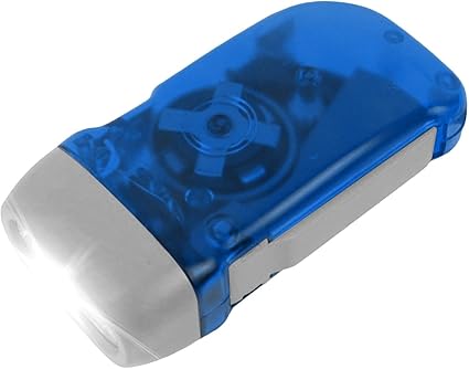 Hand Press Torch - LED Hand Power Flashlight | Shake Hand Crank ...