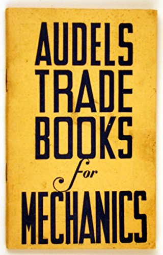 Audels Trade Books for Mechanics: Theo. Audel: Amazon.com: Books