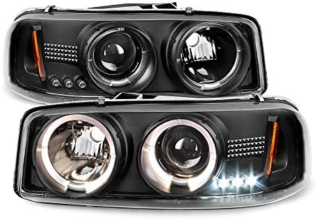 Amazon.com: ACANII - For 1999-2006 GMC Sierra 1500 Yukon Denali LED ...