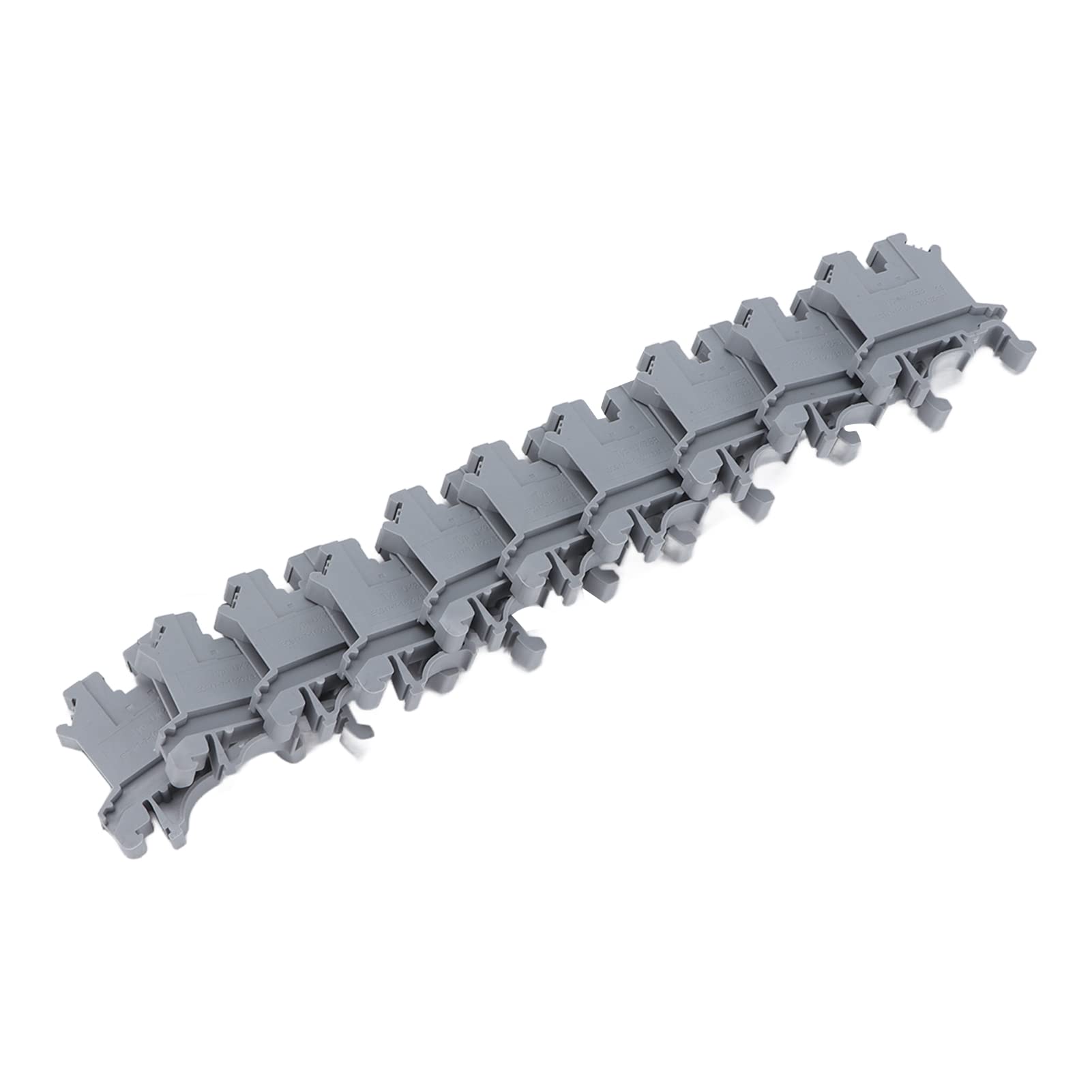 Terminal Block 100pcs Din Rail Mount Crimping Terminals Electrical ...
