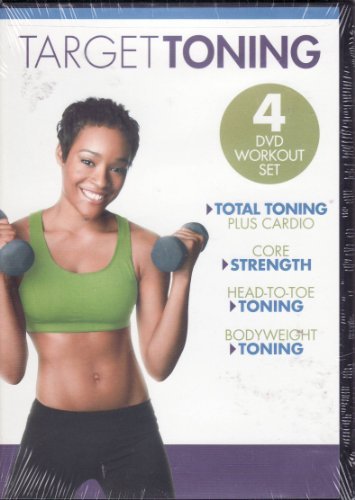 Amazon.com: Gaiam Target Toning 4 DVD Workout Set Total Toning Plus ...