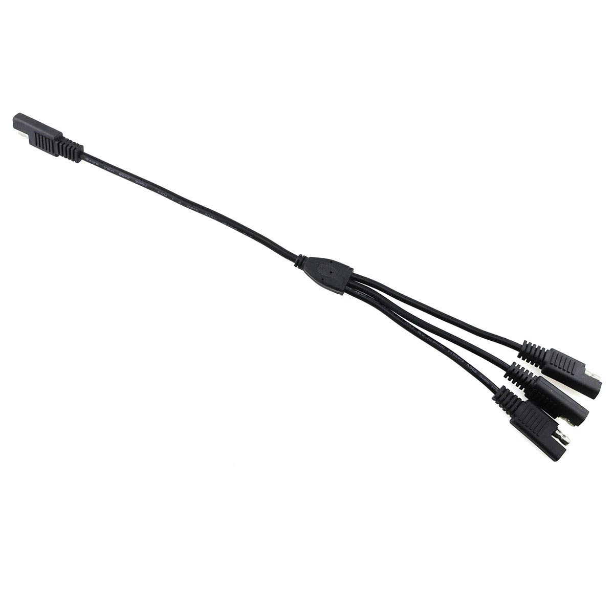 Buy E-outstanding SAE Power Extension Cable 35cm 18AWG Y Splitter 1 to ...