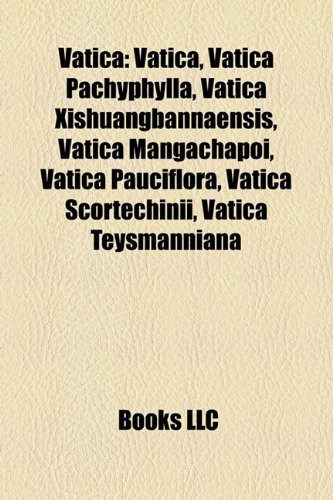 Vatica: Vatica Pachyphylla, Vatica Xishuangbannaensis, Vatica ...